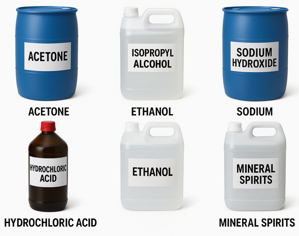 Industrial Chemicals & Solvents - SMP Systems
